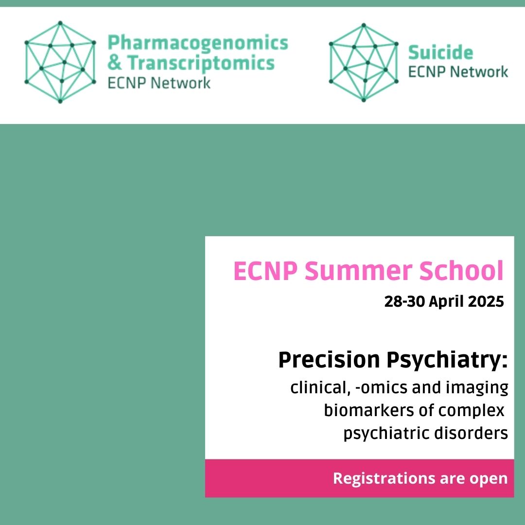 ECNP School in Precision Psychiatry - Bordeaux School of Neuroscience